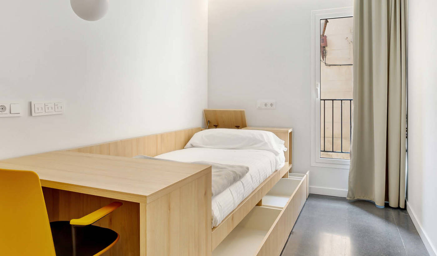 Project IE University Segovia Student Accommodation: Furnishings at a ...